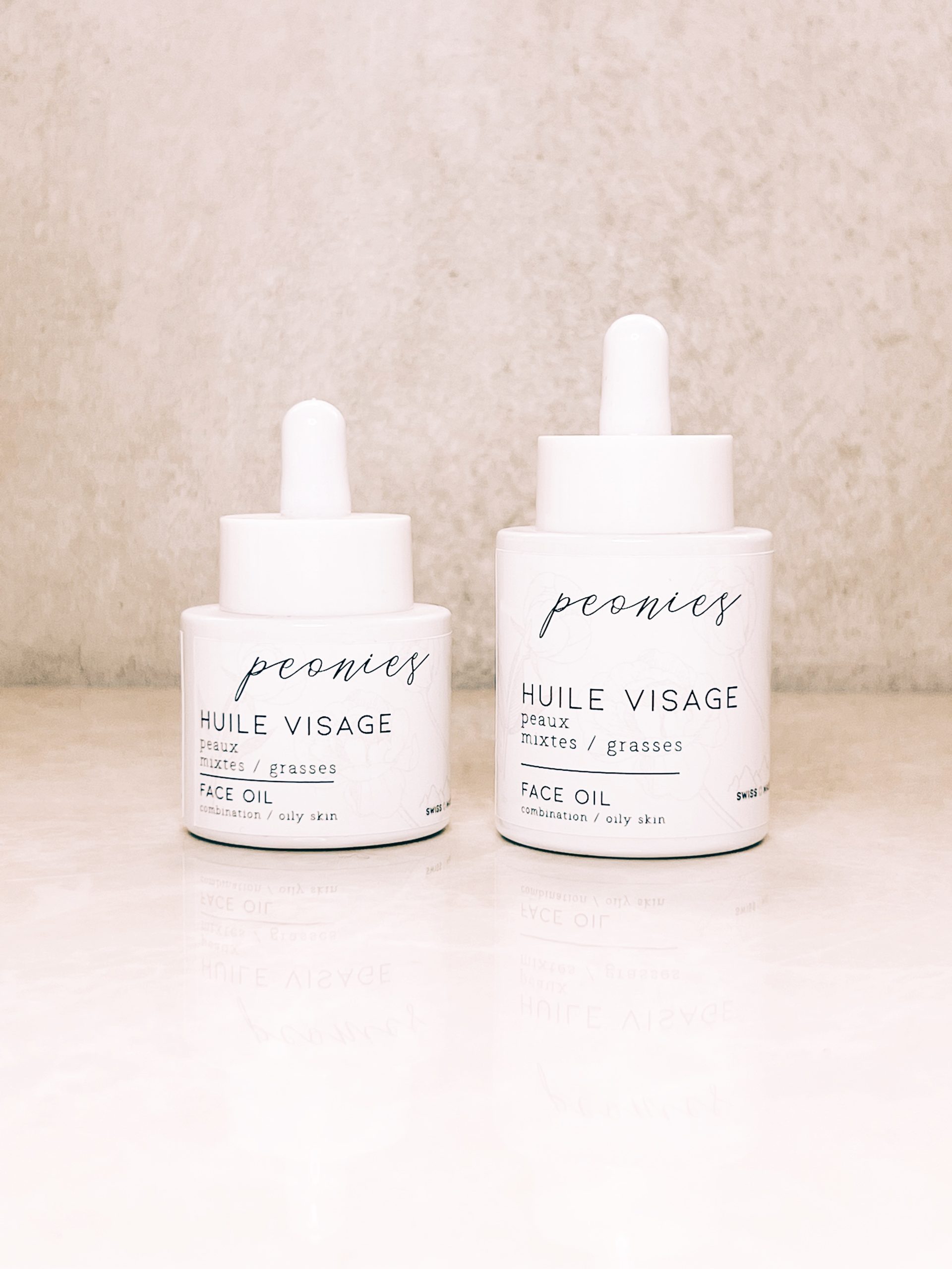 huile naturelle pour le visage respectant spéciale zone T